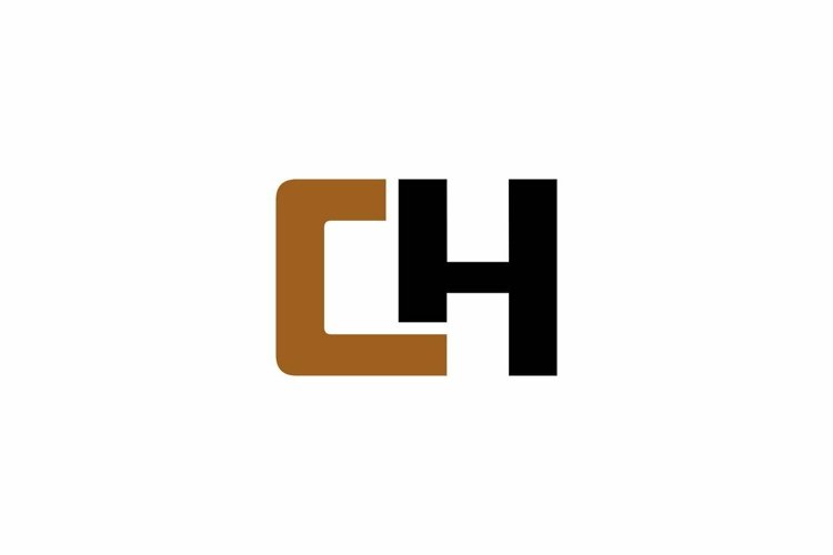 CH logo design vector template (3703389)