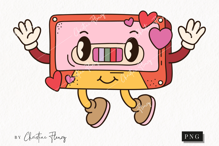 Retro Valentine Clipart Character | Valentine's (6522756)