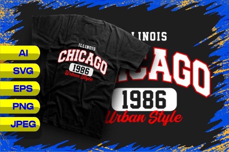 Chicago Svg | Design Bundles