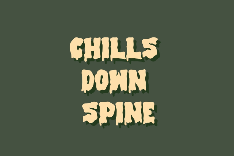 Chills Down Spine SVG