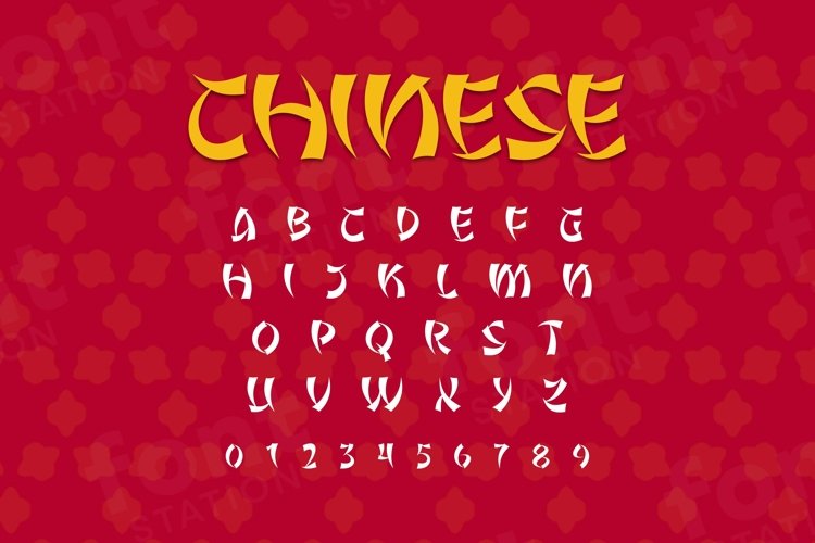 Chinese Font - Asian Style Font