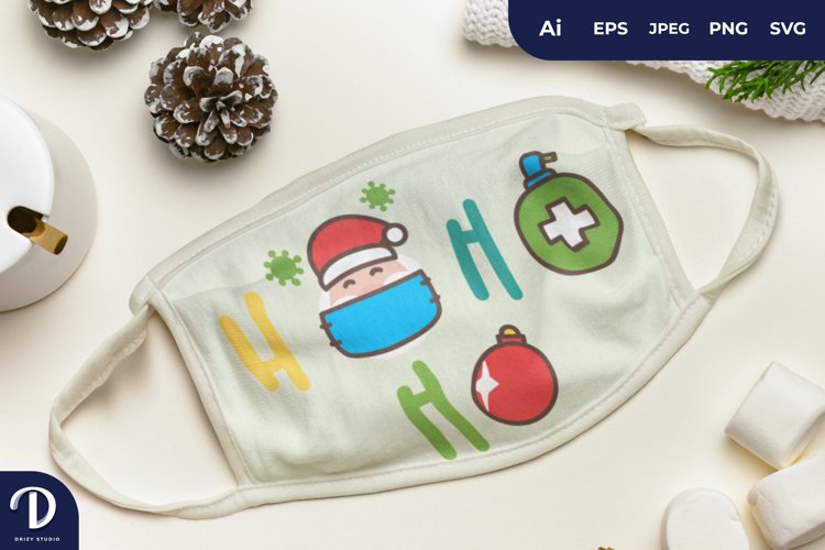 Christmas HoHoHo for Medical Mask (1715067)