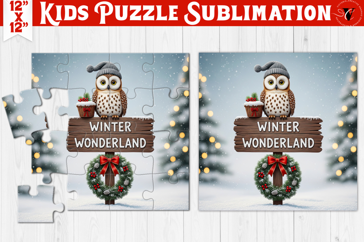 Kids puzzle | Christmas Scenes | Winter Wonderland