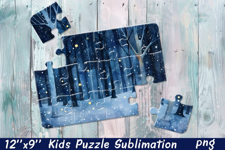 Immersing in a winter wonderland puzzle (4797932)