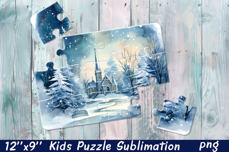 Immersing in a winter wonderland puzzle (4797939)