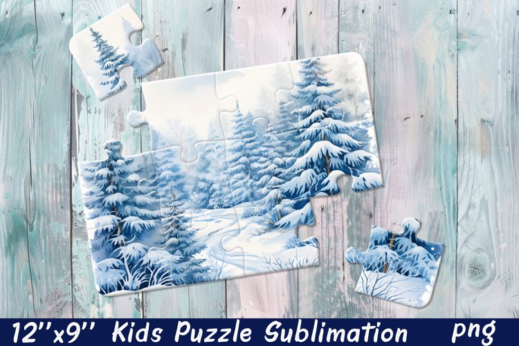 Immersing in a winter wonderland puzzle (4797942)