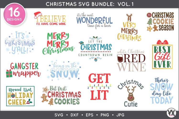 Christmas SVG Bundle Volume 1 (155114)