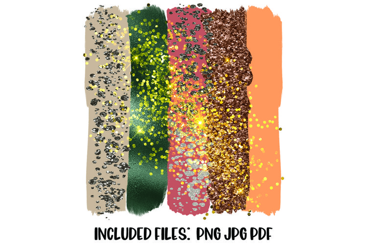 Christmas Themed Brush Stroke Sublimation Background