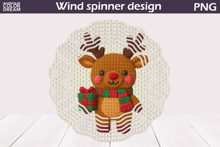 Christmas Wind Spinner | Reindeer Wind Spinner (6405339)