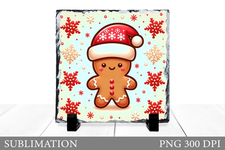Cute Gingerbread Sublimation. Gingerbread Slate (4912786)