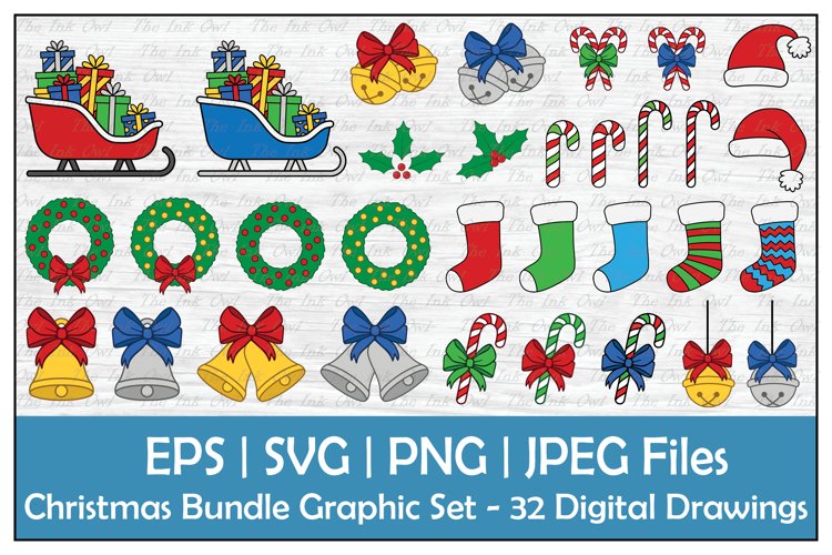 Christmas Vector Clipart Bundle