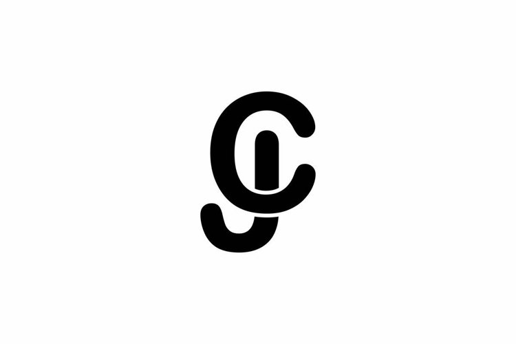 CJ JC Logo design vector template (3703457)