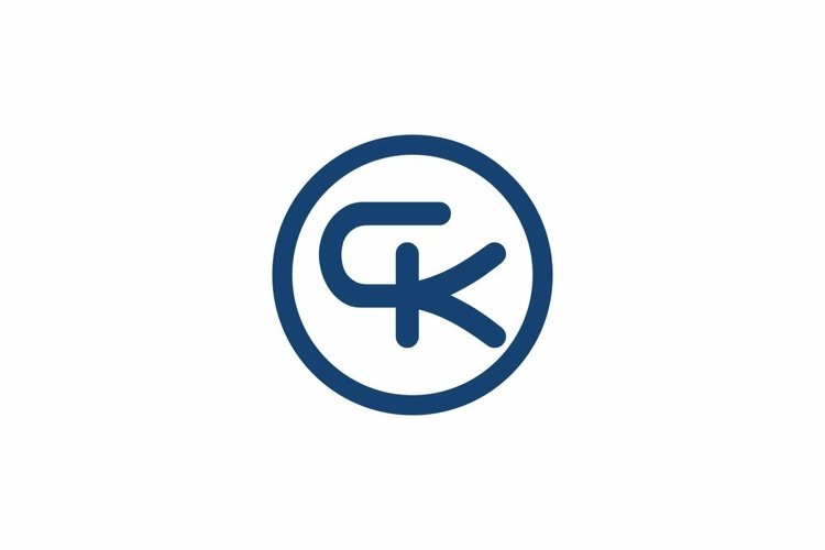CK logo design vector template (3709773)