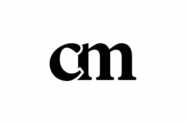 CM logo design vector template (3709834)