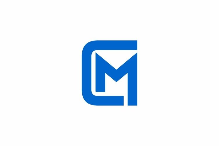 CM MC Logo design vector template (3709857)