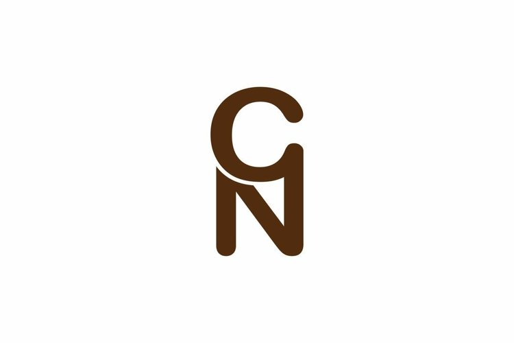 CN NC Logo design vector template (3712345)