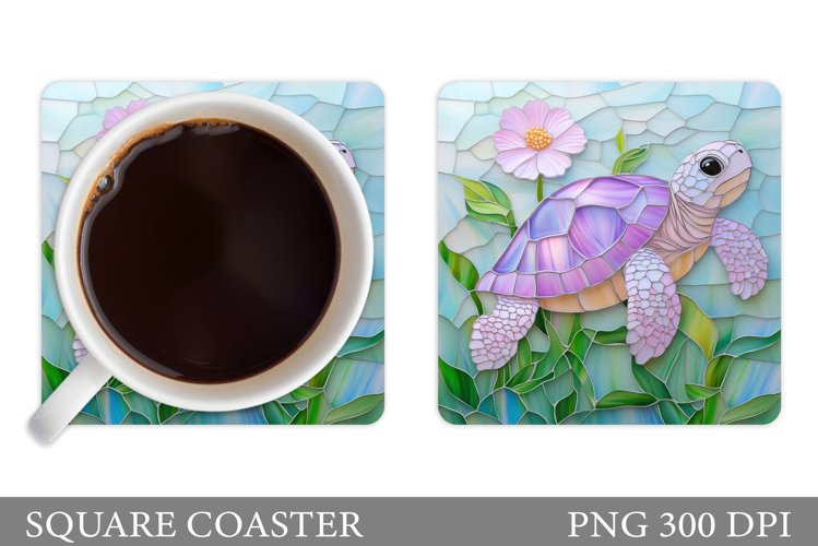 Sea Turtle Coaster Design. Turtle Coaster (5197932)