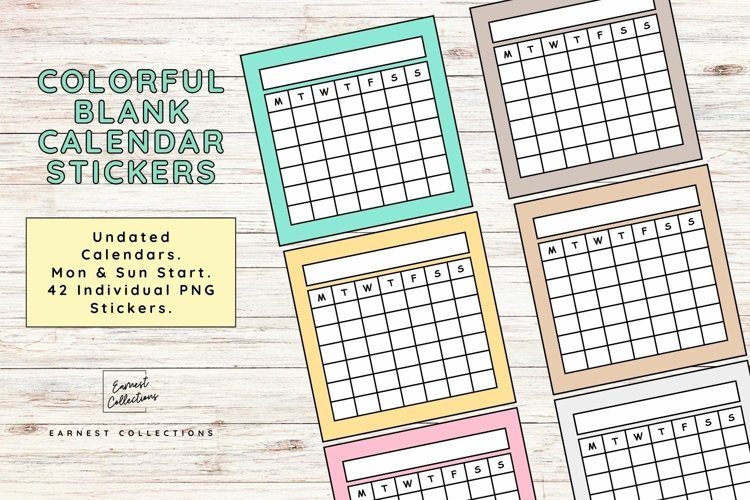 2024 printable calendar planner stickers