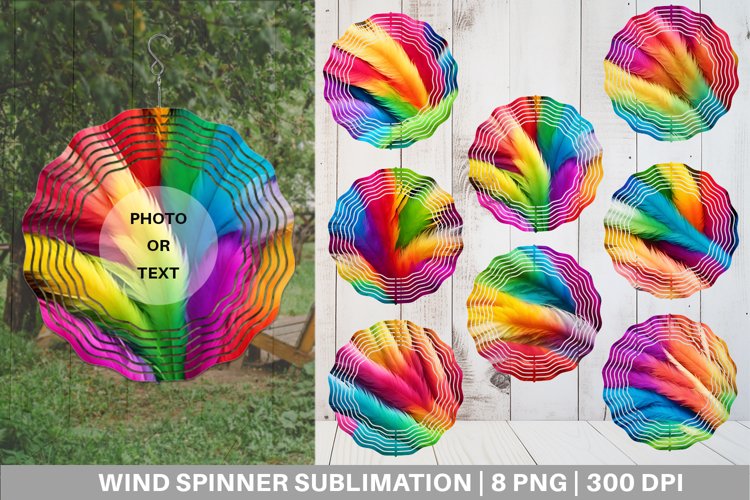 Wind Spinner | Sublimation Spinner Design