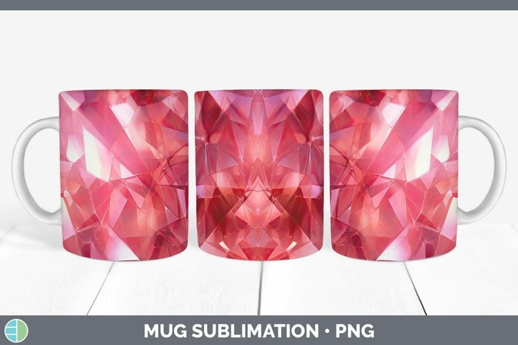 Colors Red Mug Wrap | Sublimation Coffee Cup Designs