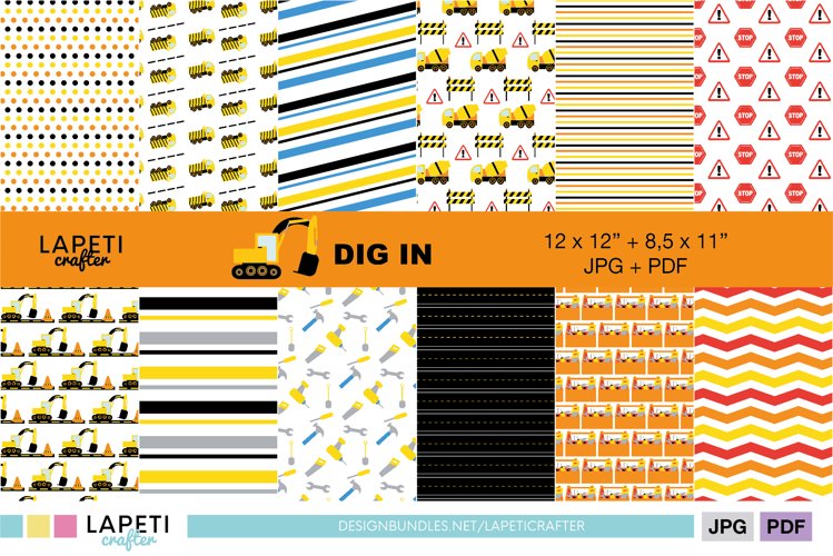Construction digital paper pack
