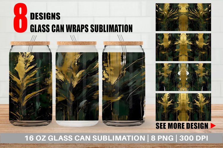 Glass Can Wraps Bundle