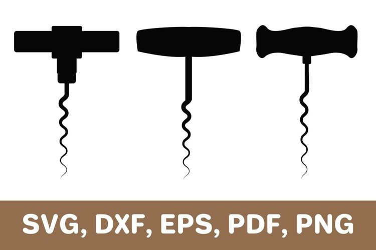 Corkscrew svg, corkscrew dxf, corkscrew png, (2131493)