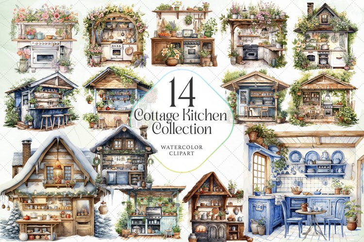 Cottage Kitchen Collection Sublimation
