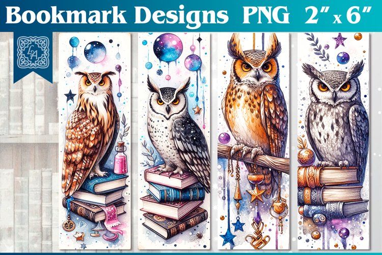 Magic Books Printable Bookmark 4 PNG