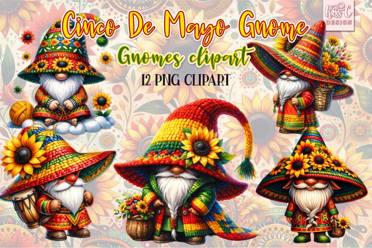 Watercolor African Gnomes PNG Clipart. Black History Month.