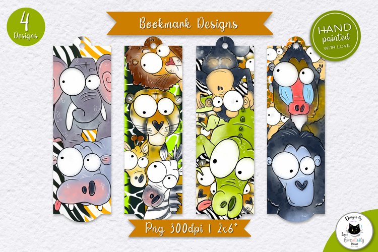 Safari Animal Bookmarks | Funny Animal Bookmark Designs