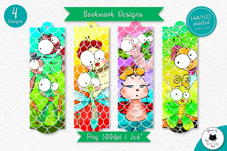 Funny Garden Bookmarks | Cute Animal Bookmark Designs