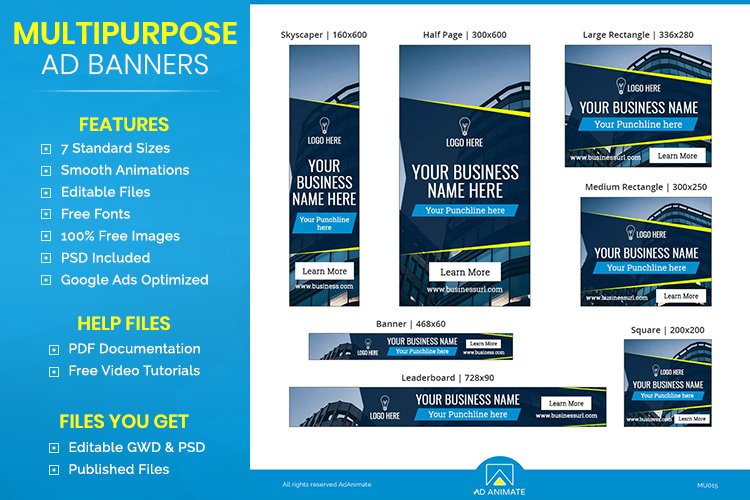 Multipurpose Banners - MU015