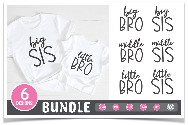 Sibling SVG Bundle (1121684)
