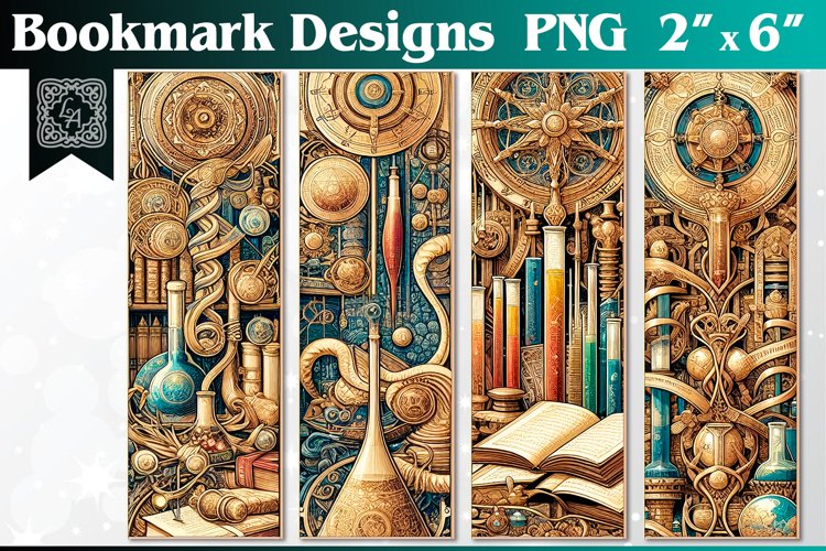 Vintage Science Printable Bookmark