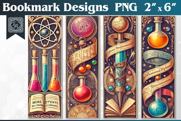 Vintage Science Printable Bookmark