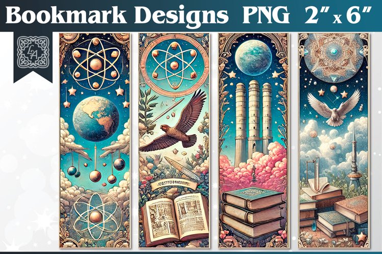 Vintage Science Printable Bookmark