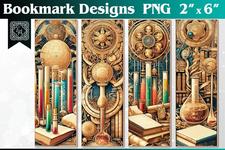 Vintage Science Printable Bookmark