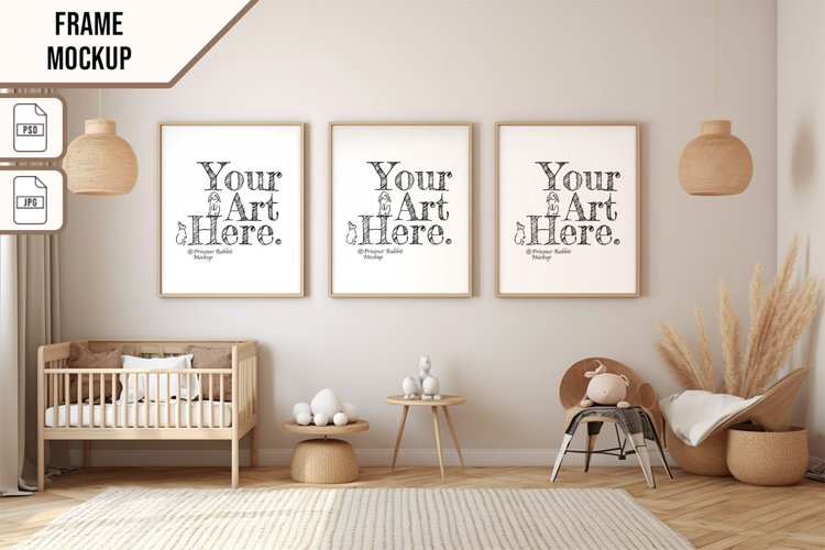 Poster Smart Mockup PSD & JPG Template Graphic (2774516)