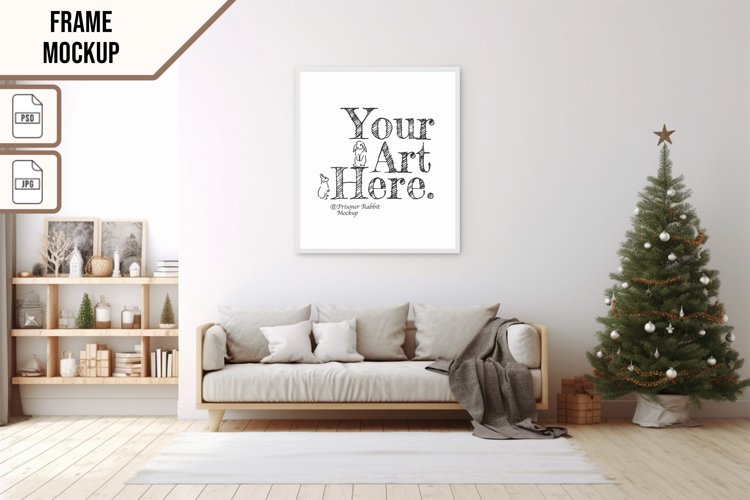Frame Smart Mockup PSD & JPG Template Graphic (2780762)