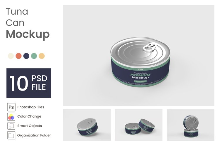 Tuna Can Mockup