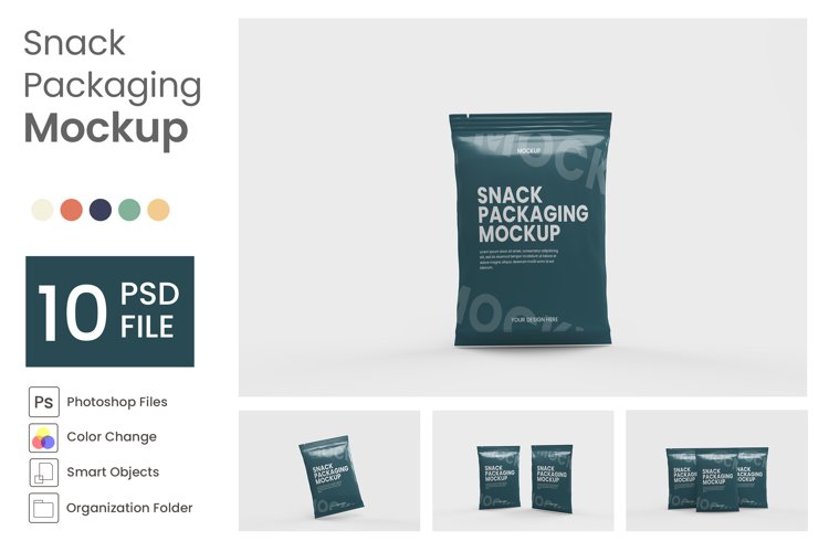 Snack Pouch Mockup (2799307)