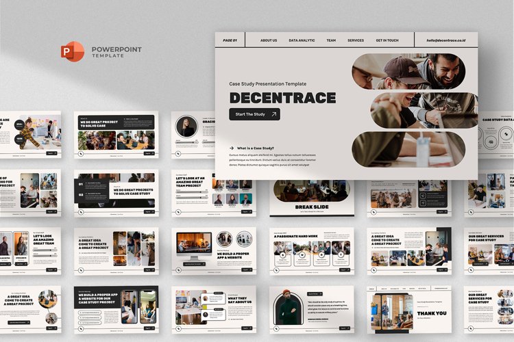 Case Study Powerpoint Template
