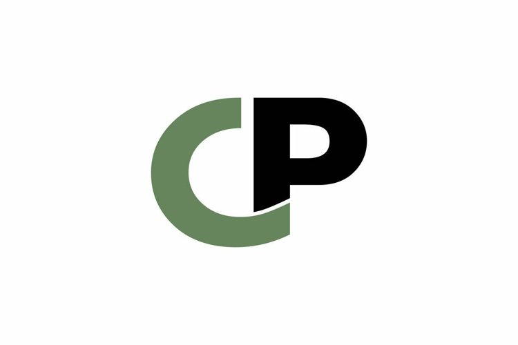 CP logo design vector template (3712425)