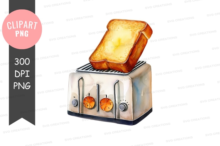 Toaster with toast (6471380)