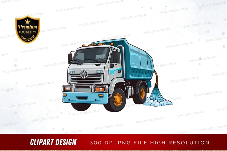 Garbage truck clipart png