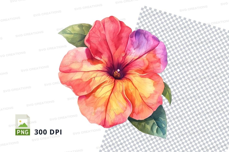Vibrant flower clipart png (6497984)