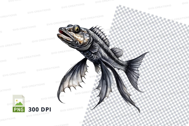 Fantasy fish clipart (6500463)
