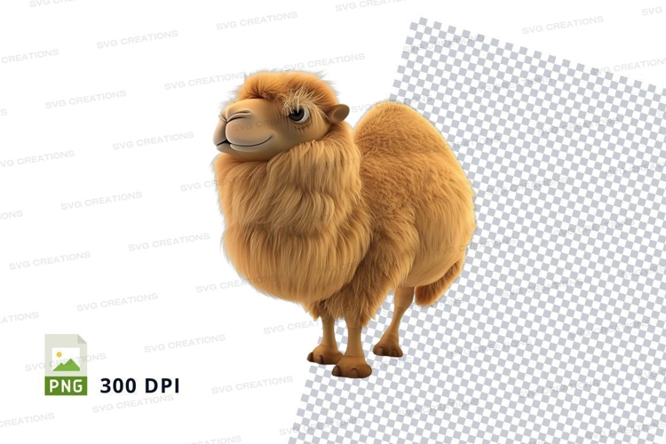 Cartoon camel clipart (6504250)