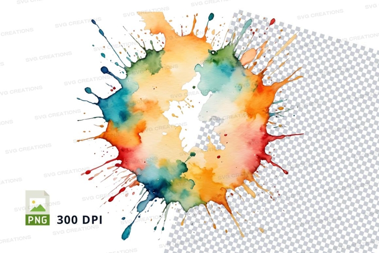Colorful paint splash (6509771)